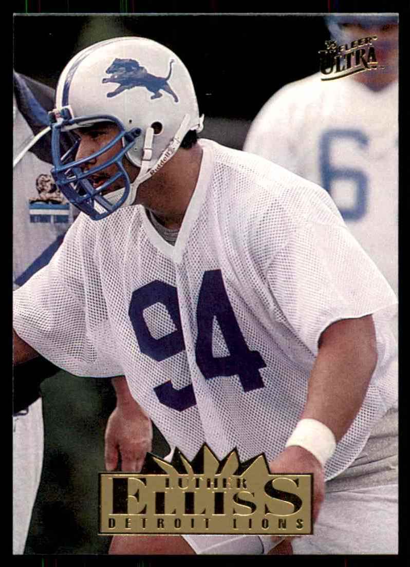 1995 Ultra Luther Elliss #100 On Kronozio